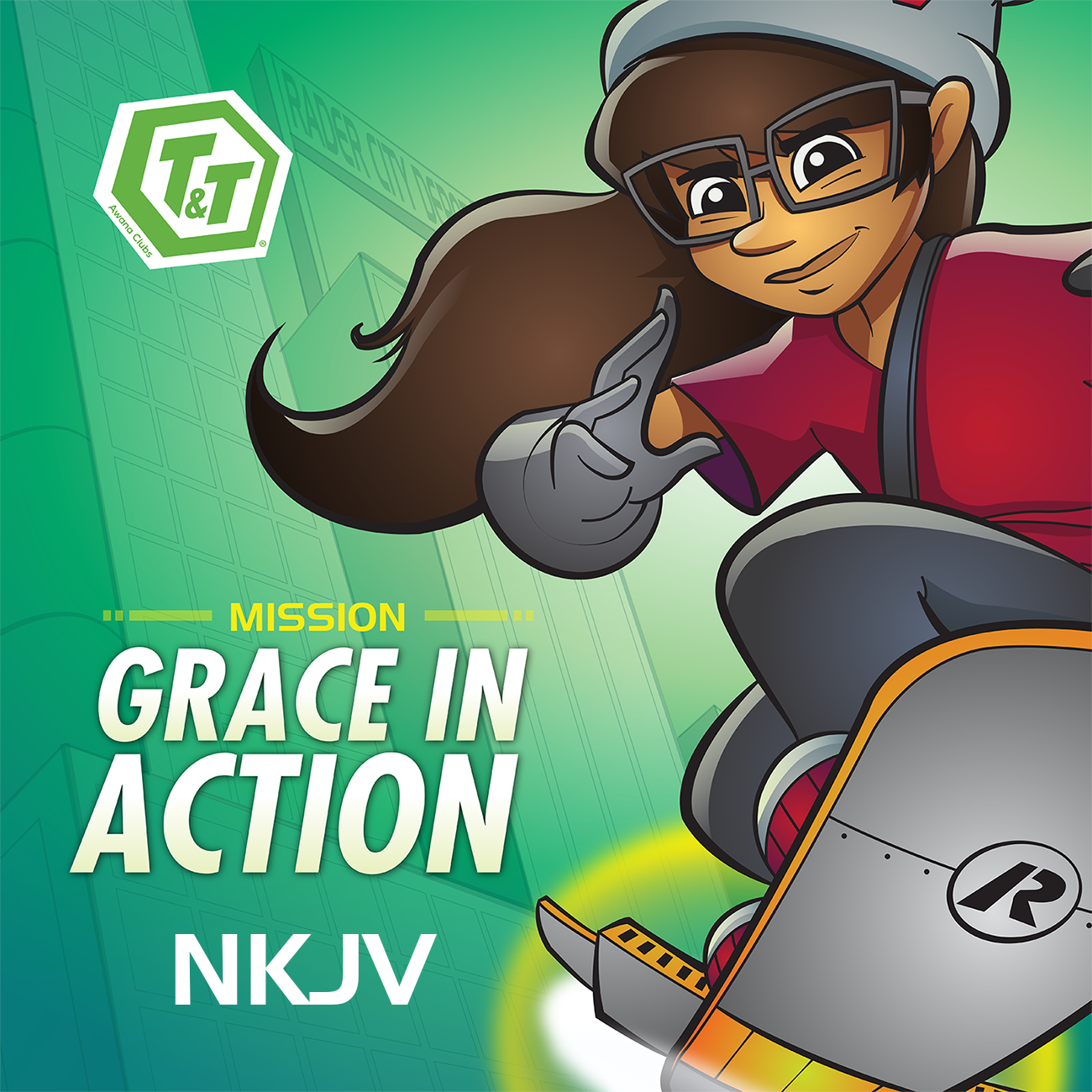 T&T: Grace in Action Verse Audio NKJV - Awana Clubs