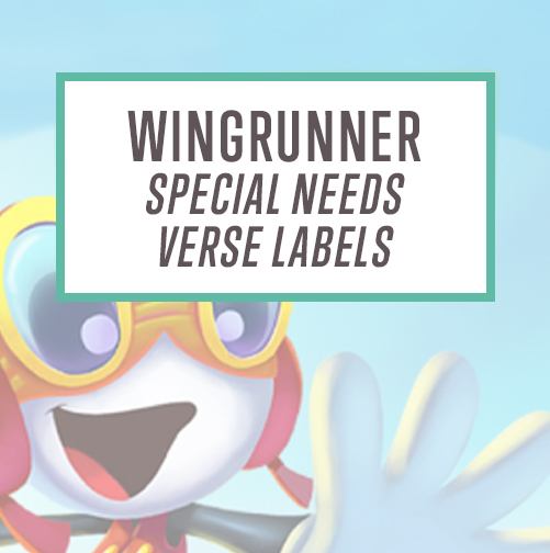 Sparks WingRunner Verse Labels - Awana Clubs