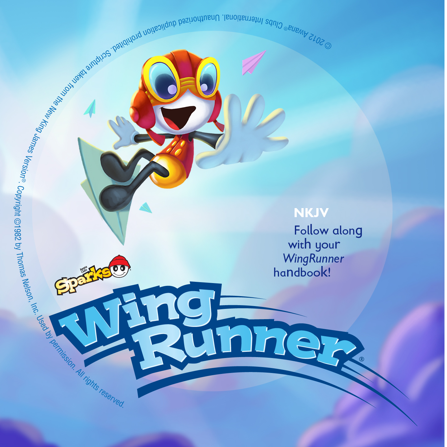 Sparks WingRunner Handbook Audio NKJV - Awana Clubs
